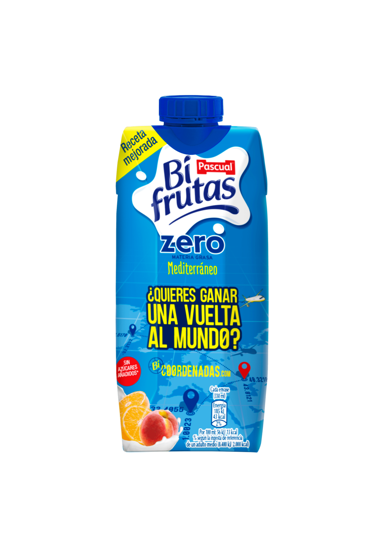 Bifrutas Zero sabor Mediterráneo