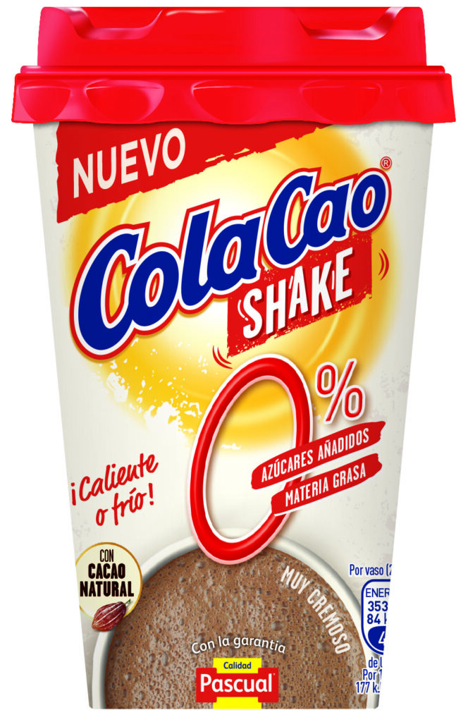 ColaCao Shake 0% vaso 200 ml