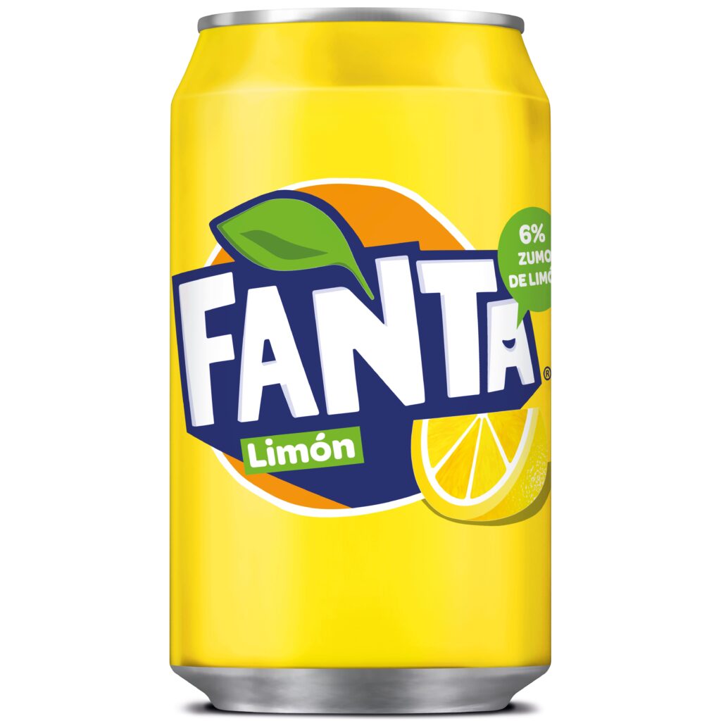 Fanta Limón lata 330 ml