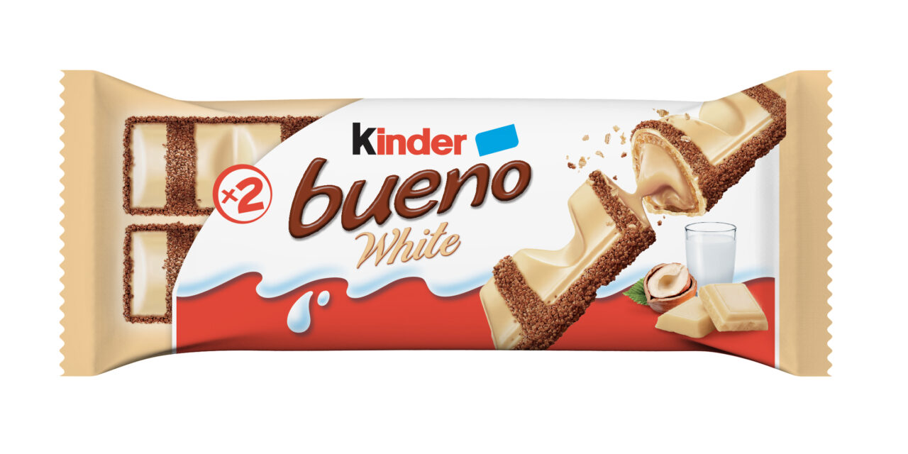 Kinder Bueno White pack individual (2 barritas)